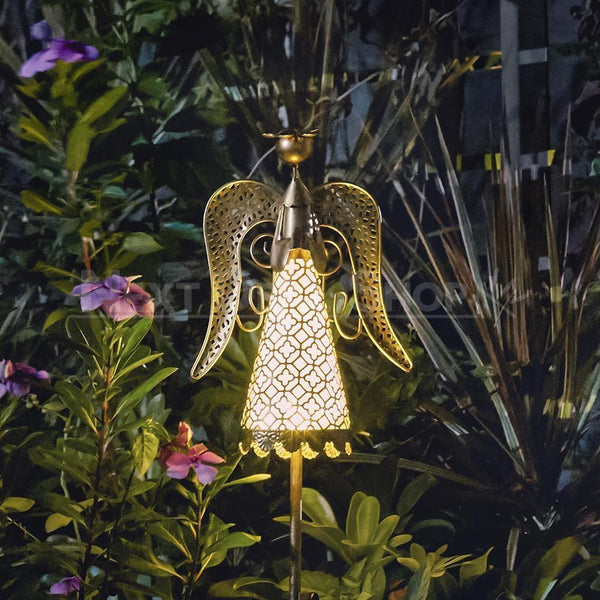Solar-Powered Angel Stake Light – nextdealshop.com