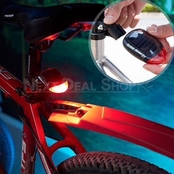 Solar-Powered Bicycle Tail Light – nextdealshop.com