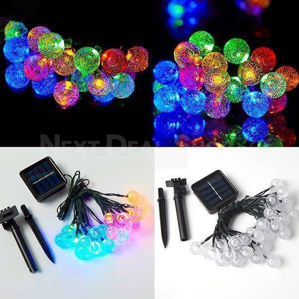 Solar-Powered Bubble Crystal Ball String Lights – nextdealshop.com