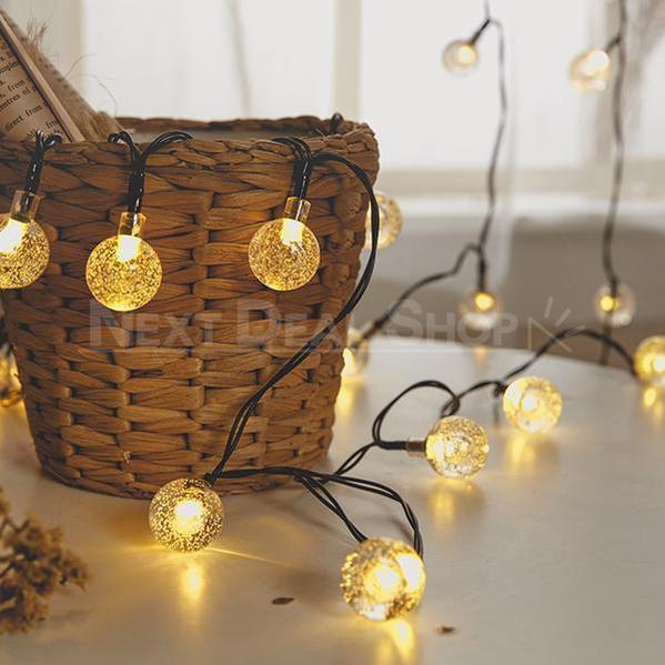 Solar-Powered Bubble Crystal Ball String Lights – nextdealshop.com