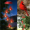 Solar Powered Cardinal Red Bird Hanging Light – nextdealshop.com
