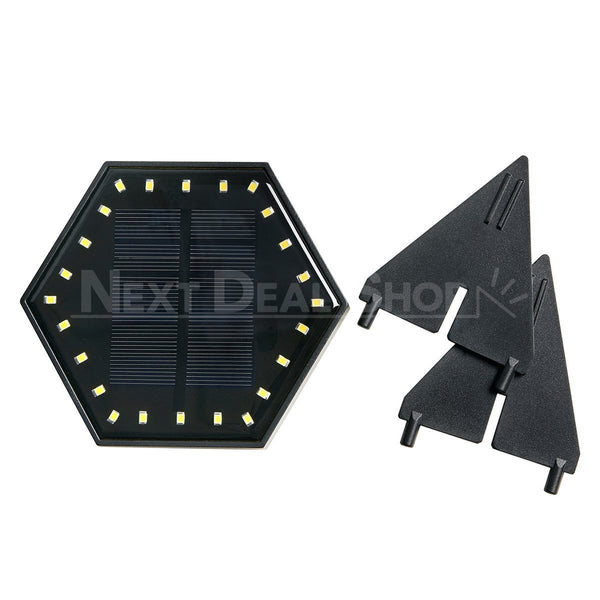 Solar-Powered Hexagon Ground Light – nextdealshop.com