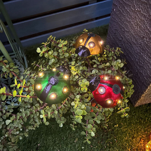 Solar Powered Metal Ladybug Light – nextdealshop.com