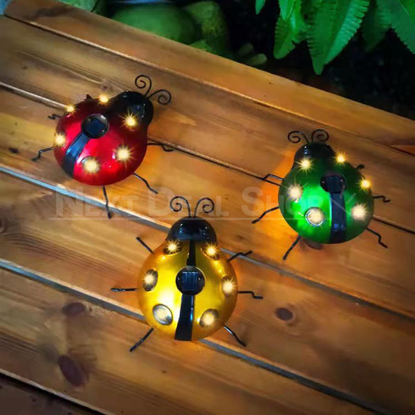 Solar Powered Metal Ladybug Light – nextdealshop.com