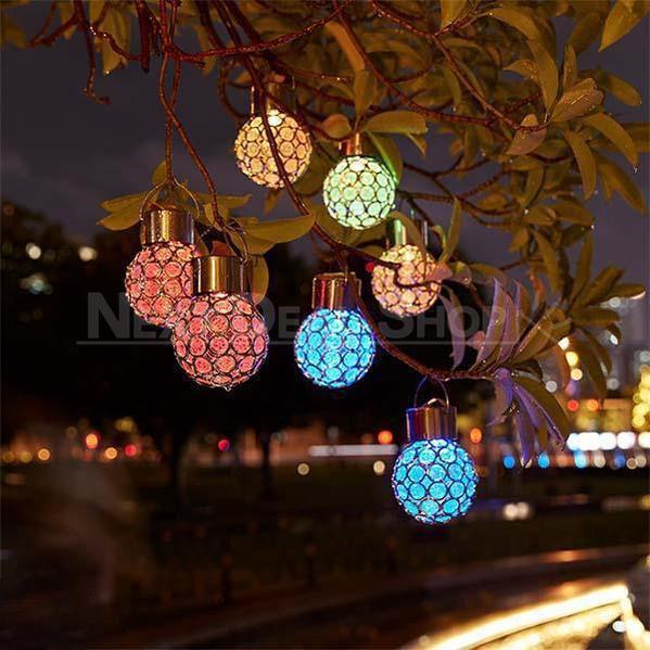Solar-Powered Multi-Color LED Crystal Ball – nextdealshop.com