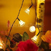 Solar-Powered Warm-White Jingle Bell String Lights – nextdealshop.com