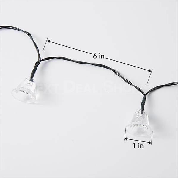 Solar-Powered Warm-White Jingle Bell String Lights – nextdealshop.com