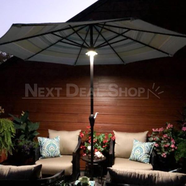Super Bright Patio LED Umbrella Light - A Must Have for Outdoor Activi ...