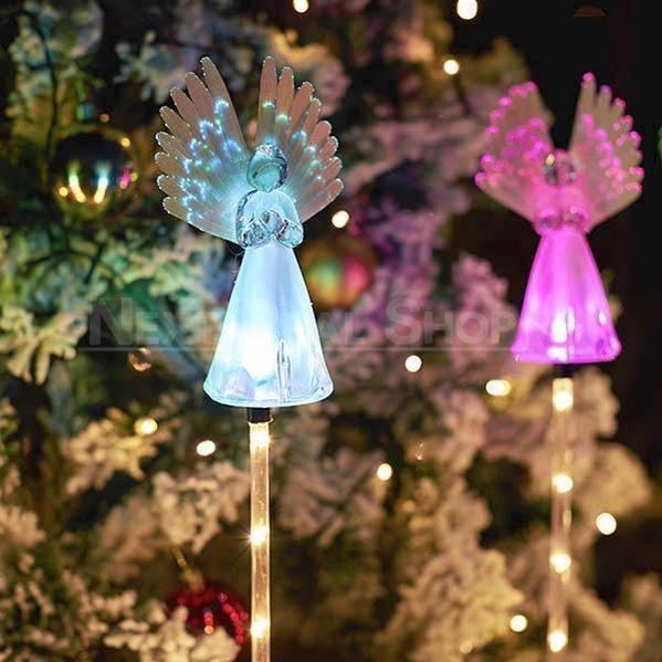 XMAS Solar-Powered LED Angel Light – nextdealshop.com