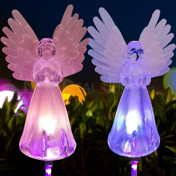 XMAS Solar-Powered LED Angel Light – nextdealshop.com