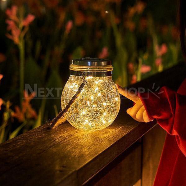 XMAS Solar-Powered LED Fairy Light Globe – nextdealshop.com